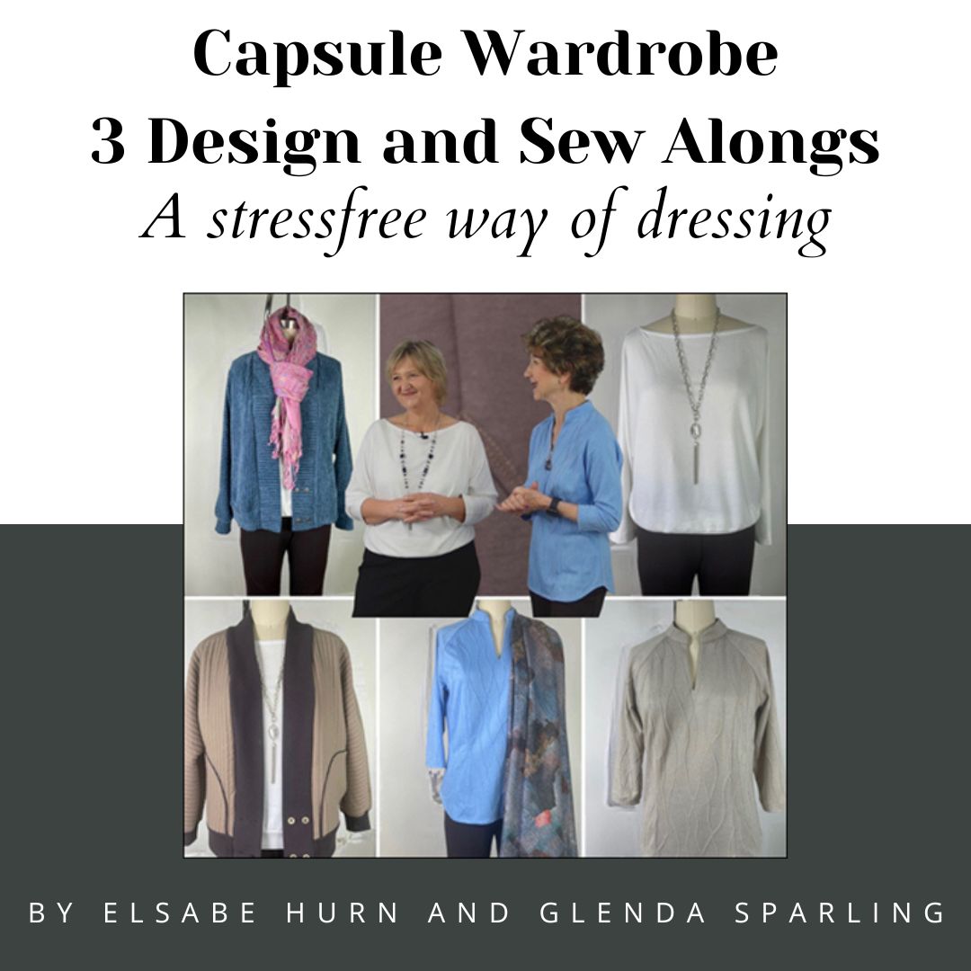 Capsule Wardrobe Bundle - 3 Design and Sew Alongs